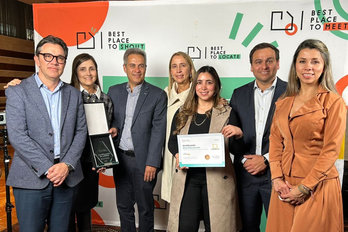 El gigante de la Construcción en Colombia, Amarilo, recibe la certificación Best Place to Live ...